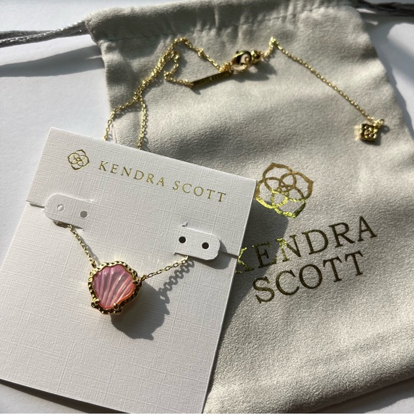 Kendra Scott | Jewelry | Kendra Scott Blush Pink Mother Pearl Brynne ...